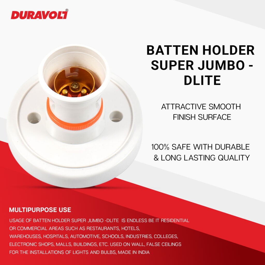 Batten Holder Super Jumbo Dlite – Duravolt