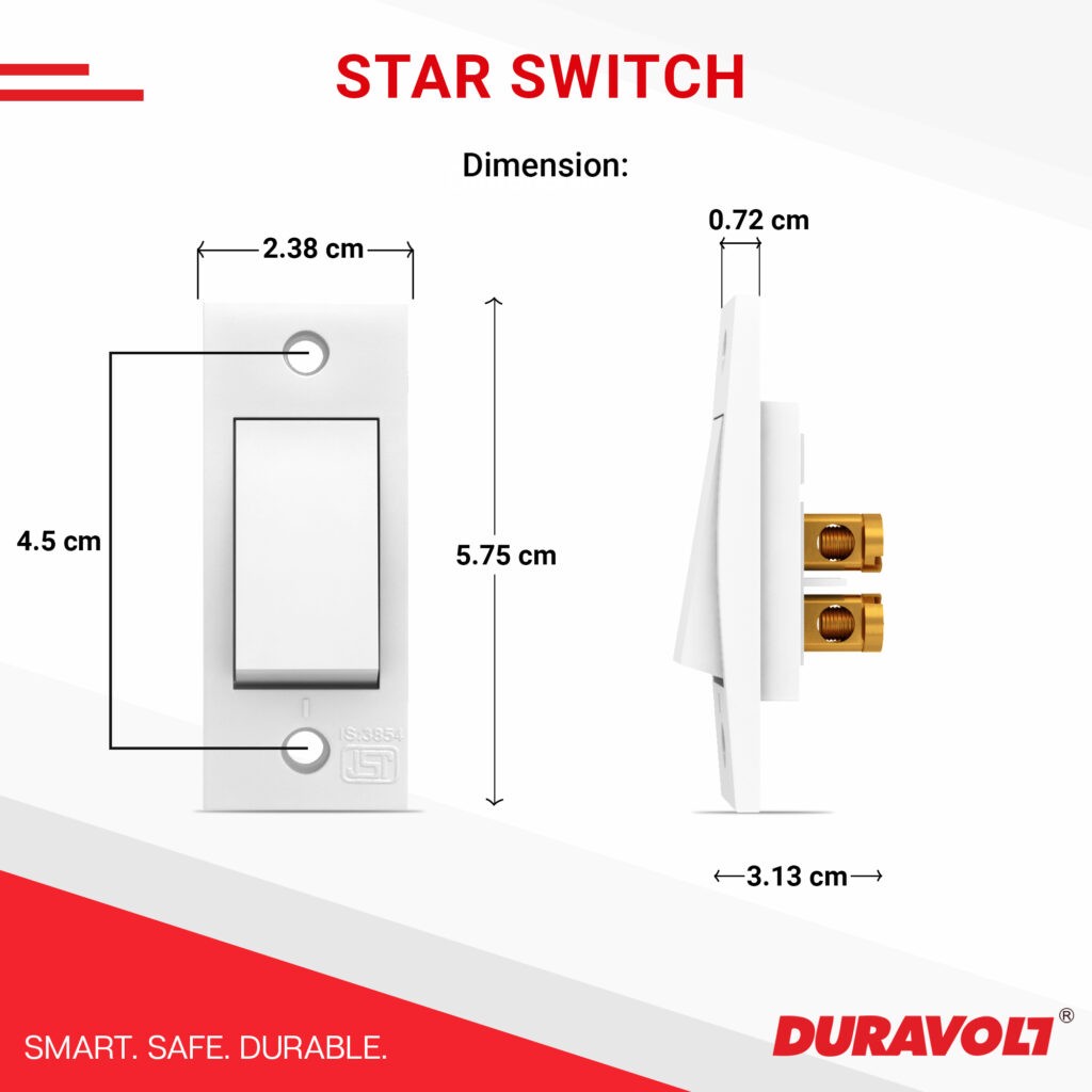 6A Star Switch – Duravolt