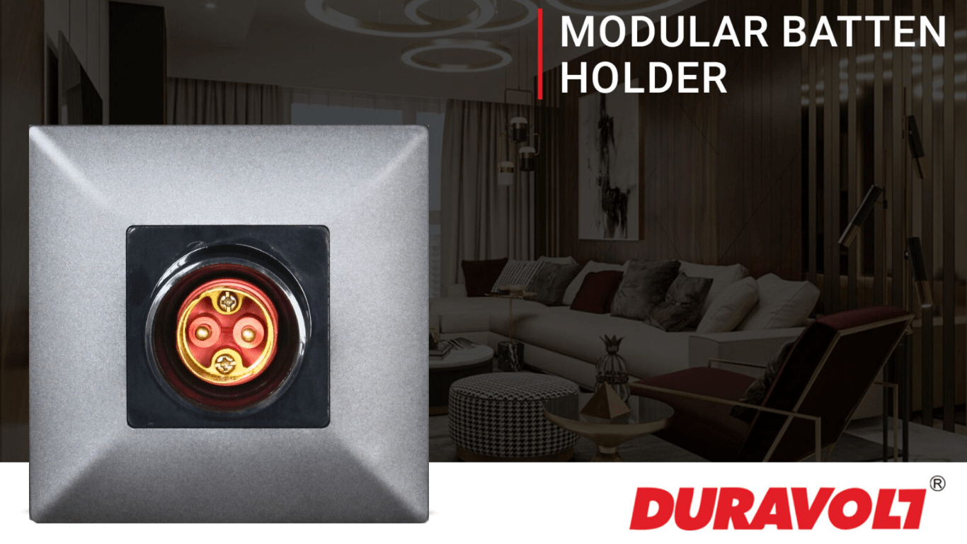 Modular Batten Holder for Wall, B22 Batten Lamp Holder for Led Bulb for ...